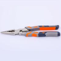 China 232mm Burnished Long Skinny Pliers Long Handle Pliers High Leverage for sale