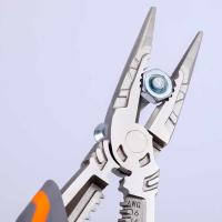 China 234mm Fishing Long Nose Pliers Long Nose Tool DIN ANSI for sale