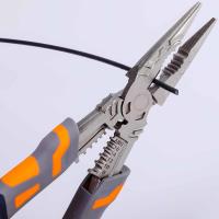 China 234mm Fishing Long Nose Pliers Long Nose Tool DIN ANSI for sale