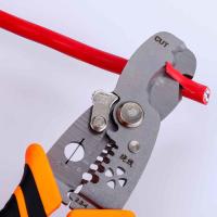 China 185mm Cable Wire Stripper 8 In 1 Multifunction Wire Insulation Stripper for sale
