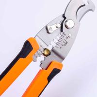 China 200mm MultiPurpose Wire Strippers 6 In 1 Power Wire Stripping Tool for sale