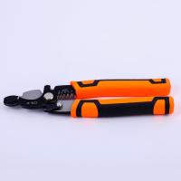 China HRC52 Cable Wire Strippers 65Mn Cable Wire Stripping Tool With Safety Locker for sale