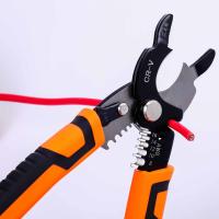 China HRC52 Cable Wire Strippers 65Mn Cable Wire Stripping Tool With Safety Locker for sale