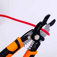 China HRC52 Cable Wire Strippers 65Mn Cable Wire Stripping Tool With Safety Locker for sale