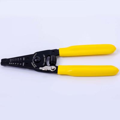 China Wire Strippers with Soft Handle and Integrated Opening Spring for Heavy Duty Cutting for sale