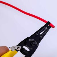 China Wire Strippers with Soft Handle and Integrated Opening Spring for Heavy Duty Cutting for sale