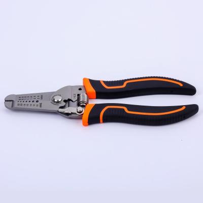 China 17.5cm Wire Strippers HRC52 Small Wire Stripping Tool Industrial Grade for sale