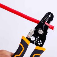 China 118.6g HRC52 Universal Wire Strippers Electric Cable Stripper for sale