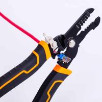 China 118.6g HRC52 Universal Wire Strippers Electric Cable Stripper for sale