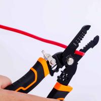 China 118.6g HRC52 Universal Wire Strippers Electric Cable Stripper for sale