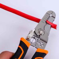 China 0.5mm ~ 2.6mm Round Cable Stripper 118.1g Wire Insulation Stripping Tool for sale