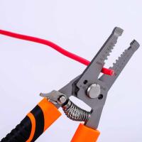 China Wire Strippers with Safety Locker and Soft Handle for Easy Cutting and Gripping for sale