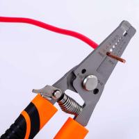 China Wire Strippers with Safety Locker and Soft Handle for Easy Cutting and Gripping for sale