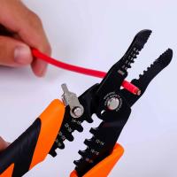 China Integrated 145g HRC52 Electrical Stripping Tool Wire Cutter And Stripping Tool for sale