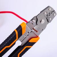 China Wire Strippers Wire Cutter Tip Wire Grip and Twist with Safety Locker and Soft Handle 0.6-1.3mm for sale