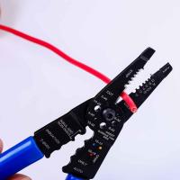 China Multi Tool Long Nose Wire Cutter, Wire Crimper, Stripper and Bolt Cutter Multi-Purpose Electrician Tool for sale