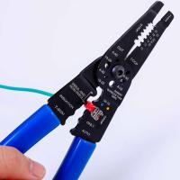 China Multi Tool Long Nose Wire Cutter, Wire Crimper, Stripper and Bolt Cutter Multi-Purpose Electrician Tool for sale