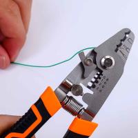 China DIN ANSI Fibre Optic Stripper Fiber Thermal Stripper With Safety Locker for sale