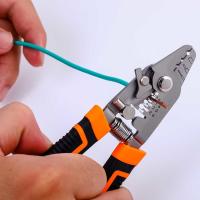 China DIN ANSI Fibre Optic Stripper Fiber Thermal Stripper With Safety Locker for sale