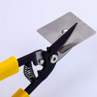 China Alloy Steel 205mm Cable Side Cutter Angled Shape  Industrial Wire Stripper for sale