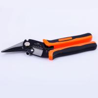 China Long Cuttings 270g Combination Shear Alloy Steel Compound Side Cutters for sale