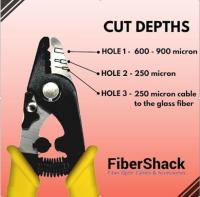 China DIN ANSI Fibre Optic Stripper Fiber Thermal Stripper With Safety Locker for sale