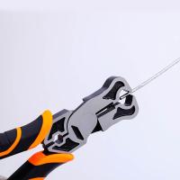 China Bending Pulling End Cutting Pliers Flat End Wire Cutters for sale