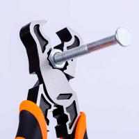 China Bending Pulling End Cutting Pliers Flat End Wire Cutters for sale