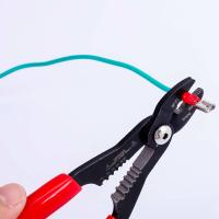 China Compact Wire Stripper 4-in-1 Multi Purpose Electricians Plier Wire Crimper Cutter and Gripper for sale