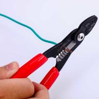 China Compact Wire Stripper 4-in-1 Multi Purpose Electricians Plier Wire Crimper Cutter and Gripper for sale