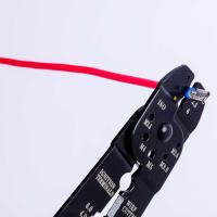 China 215mm MultiPurpose Cable Stripper Professional Wire Strippers with Safety Locker Multifunction stripper for sale