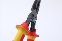 China 9inch Powerful Insolated Tools Precise Multifunction Cable Stripping Pliers 62 HRC 1000V for sale