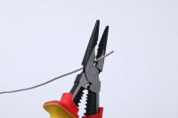 China Multi Function Long Nose Plier 63 HRC 1000V Long Reach Pliers for sale