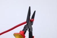China Multi Function Long Nose Plier 63 HRC 1000V Long Reach Pliers for sale