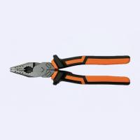 China Gripping Bending Combination Pliers Terminal Crimping Tool Telflon Finished for sale