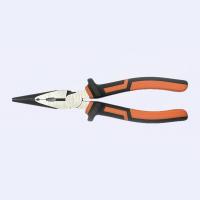 China Black Orange Burnished 8 Inch Long Head Pliers Wire Hose Clamp Tool for sale