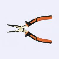 China 7 In 170.5g Long Nose Pliers Heavy Duty Battery Cable Crimping Tool for sale