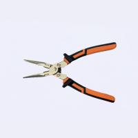 China 172mm Long Nose Pliers C1055 60CrV Wire Twisting Pliers Heavy Duty for sale