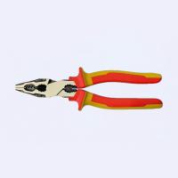 China Soft Handle Ergonomic Combination Pliers Blade Stripper  Wire Bending Pliers for sale