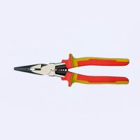China 312g Burnished  Extra Long Handle Pliers 9in Swage Crimping Tool for sale