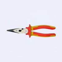 China 215mm Long Nose Pliers HRC62 Edges Cutting Cable Crimping Tool for sale