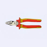 China 7in 190mm Heavy Duty Combination Plier HRC62 Steel Cable Crimping Tool for sale