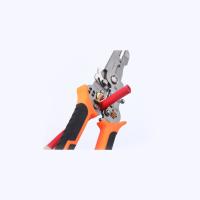 China 7 in 1 Wire Strippers Clamping Stripping Cutting Winding Crimping Nail holder Safe locker for sale