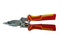 China 10-in-1 Wire Stripper with Current Measurement, Wire Stripper for Cutting and Pulling Wires, Wire Stripper, Voltage Tester Pliers, Cable Shears for Scraping and Pressing Wires Nickle Finishing for sale