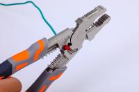 China 8-Inch Multifunction Pliers with 62 HRC Cutting Edges for sale