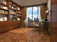 China Wood Puzzle Square PVC Self Adhesive Floor Tiles 12x12 Inch 1.5mm Thick for sale