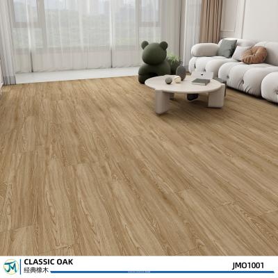 China SPC Click Nature Oak Wood Flooring Plank 7x48 Inch with IXPE Underlayment for sale