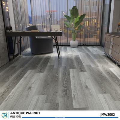 China PVC Self Adhesive Natural Walnut Wood Flooring Plank 4x36 Inches 2.0mm Thick for sale
