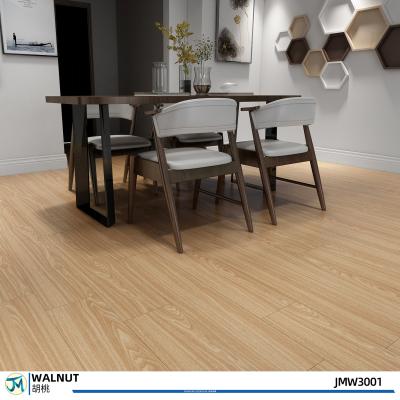 China Non Slip SPC Click Lock Walnut Wood Flooring Plank 9x48 Inches 4.0mm Thick for sale