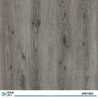 China SPC Oak Wood Flooring Plank 6mm Thick 0.5mm Wearlayer High Performance Low Maintenance for sale